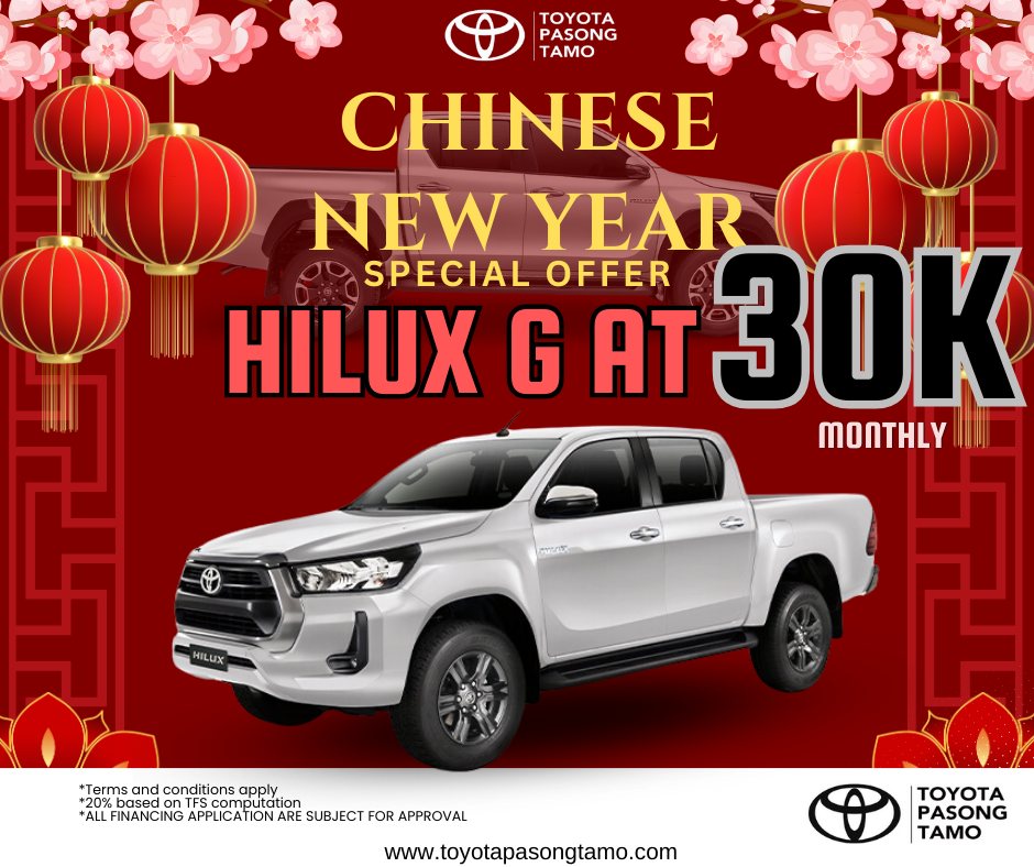 Promo – Welcome to Toyota Pasong Tamo